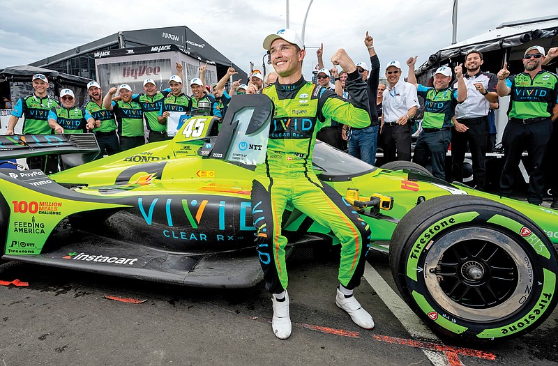 Lundgaard takes pole position at Honda Indy Toronto