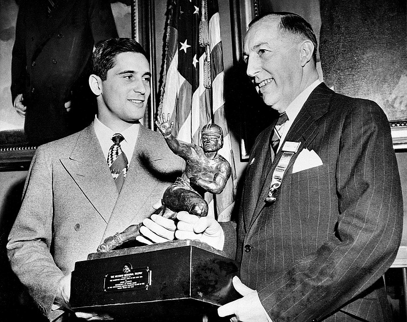 Lujack, 1947 Heisman winner who led Notre Dame to three national titles ...