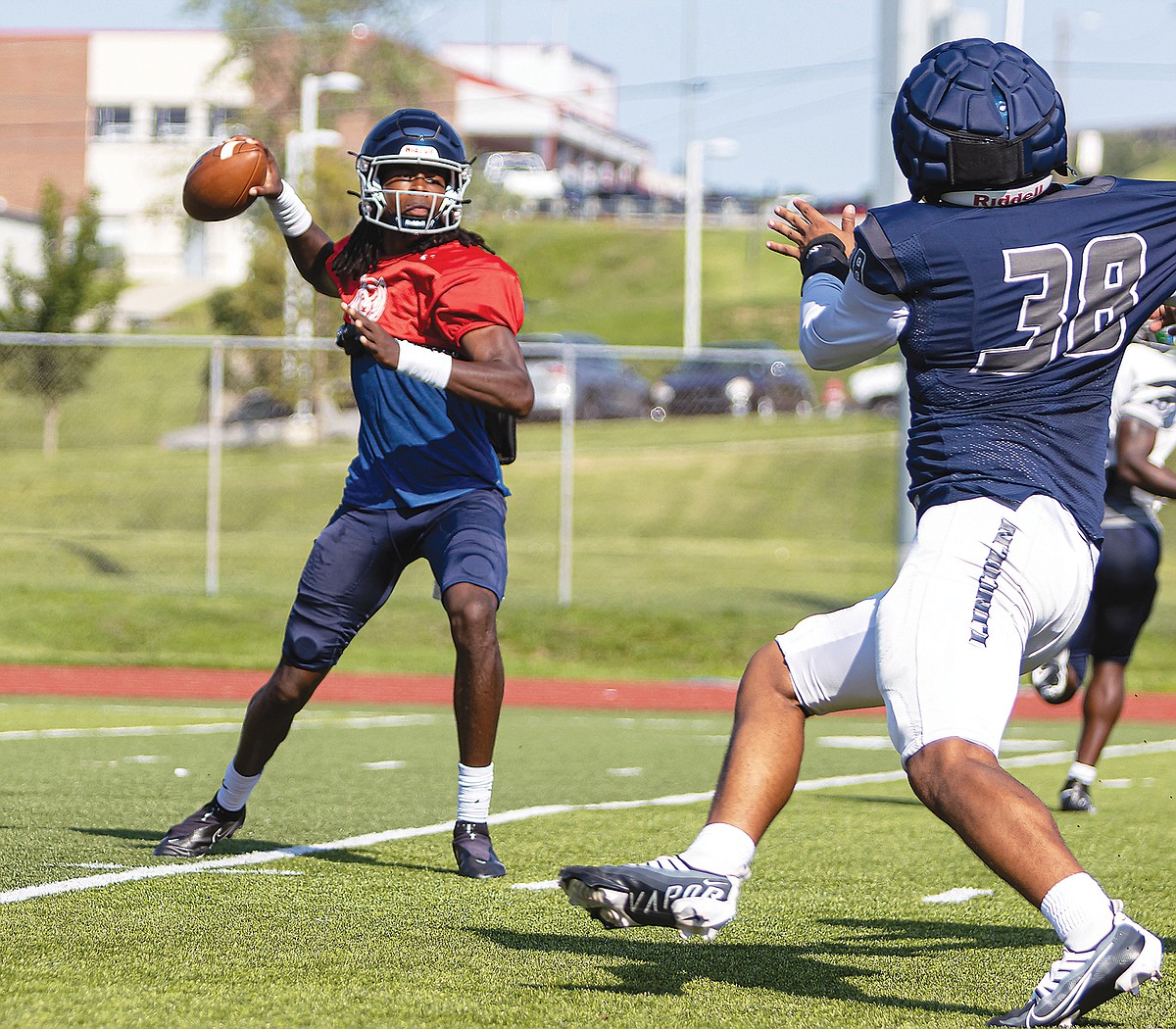 Vaughn returns from injury at quarterback for Lincoln | Jefferson City ...