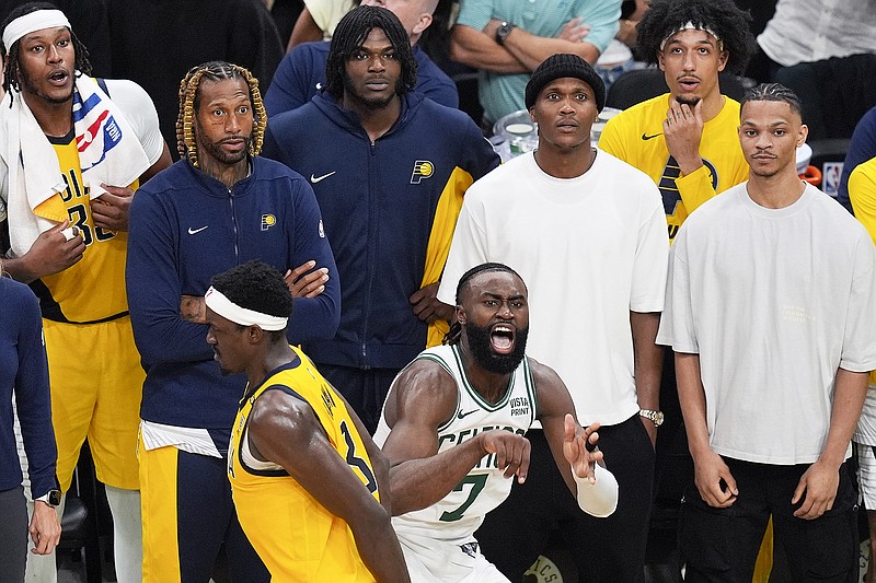 Tatum scores 36, Brown hits 3 to force OT and Celtics edge Pacers 133-128 | Jefferson City News ...