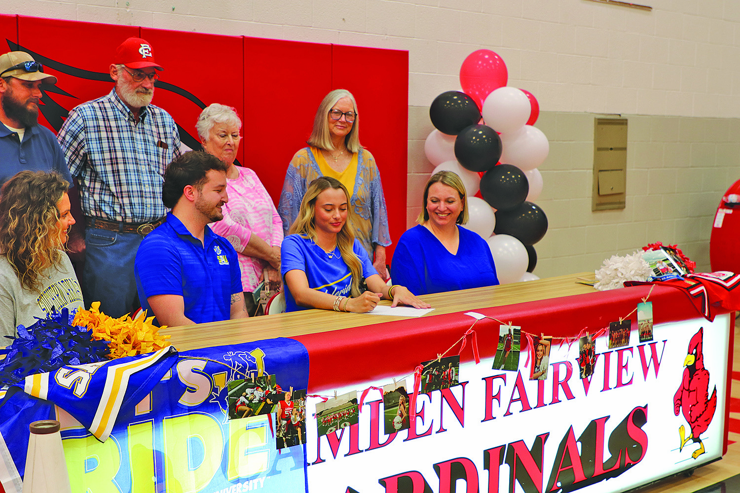 PHOTO | Camden Fairview's Taylor Bryant inks letter of intent | Camden News