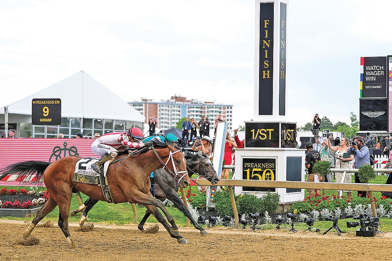 Journalism comes from behind to win Preakness Stakes | Fulton Sun