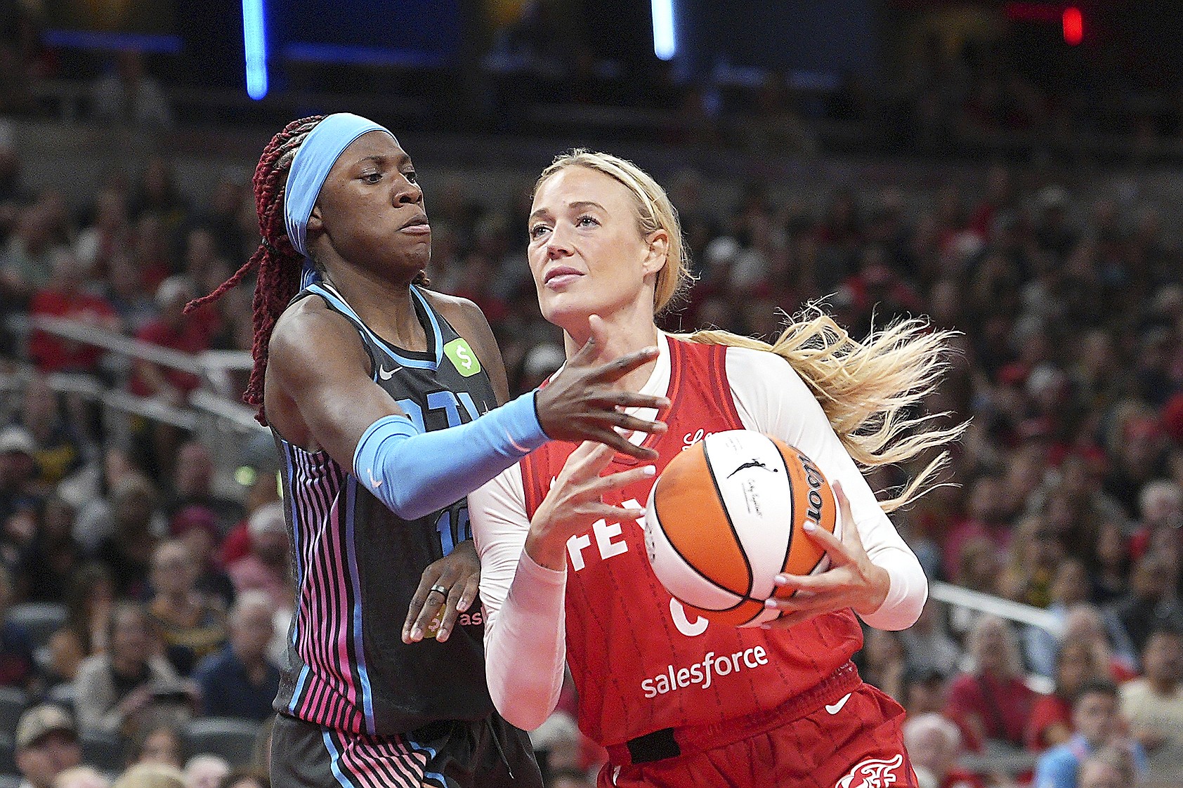 Fever defeat Dream, Cunningham finishes with double-double | Jefferson ...