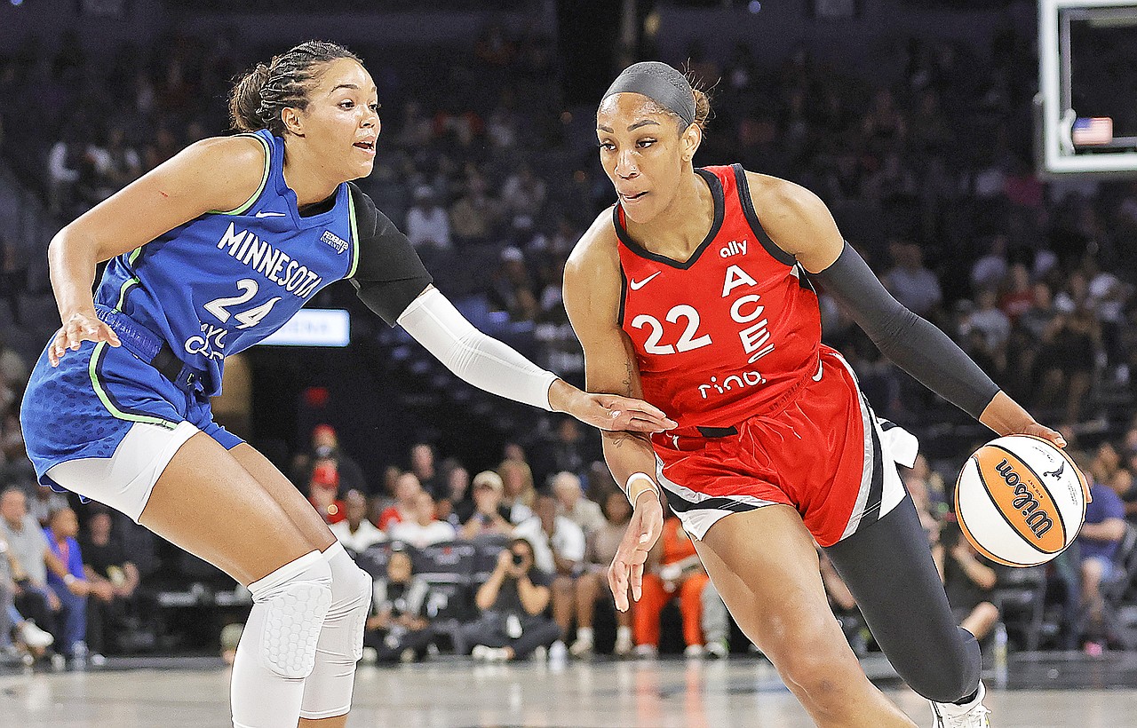 MVP favorite Collier leaves with ankle injury in 53-point win vs. Aces ...