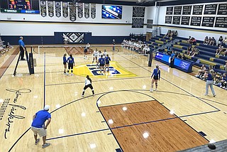 Roster depth helps Helias volleyball sweep Fatima | Jefferson City News ...