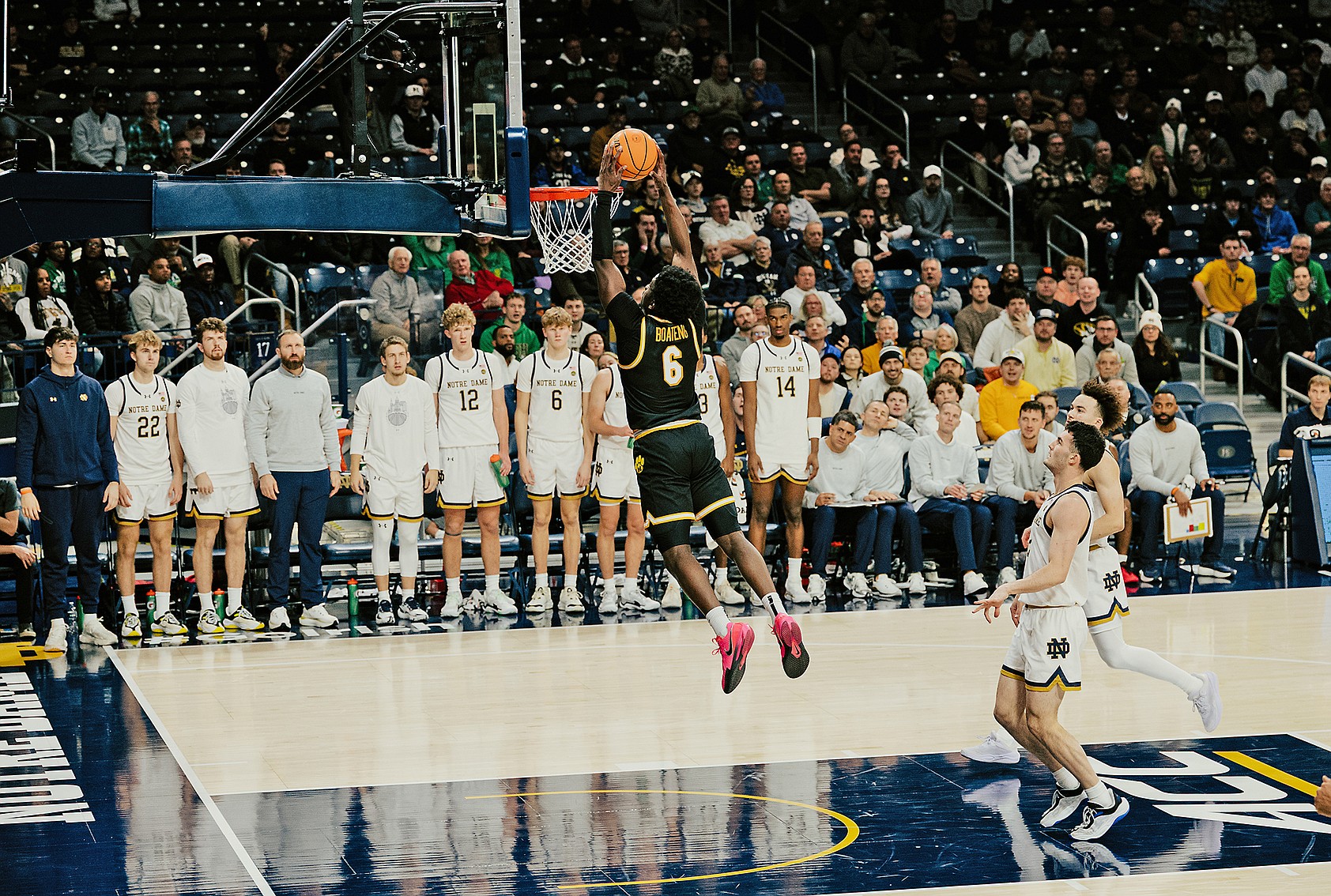 Notre Dame gets past Missouri men's basketball in ACC/SEC Challenge ...