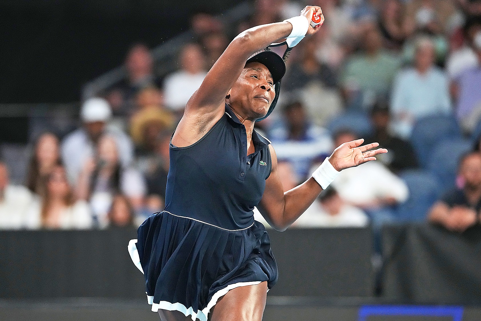 At 45, Venus Williams sets record at Australian Open but falls in first ...