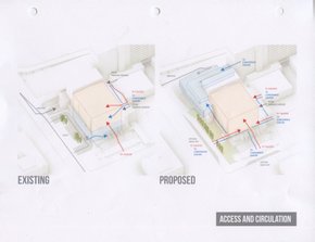 Robinson Center renovation, before and after