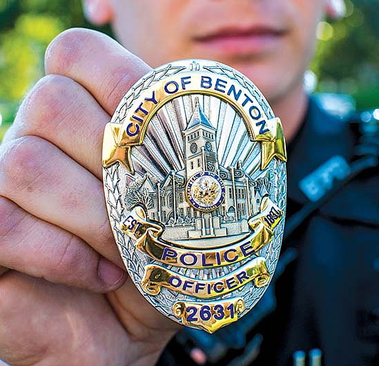 Matter of pride: Benton police wearing newly designed badge | The ...