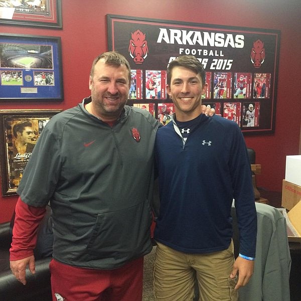 Arkansas continues to impress Connor Noland | Whole Hog Sports