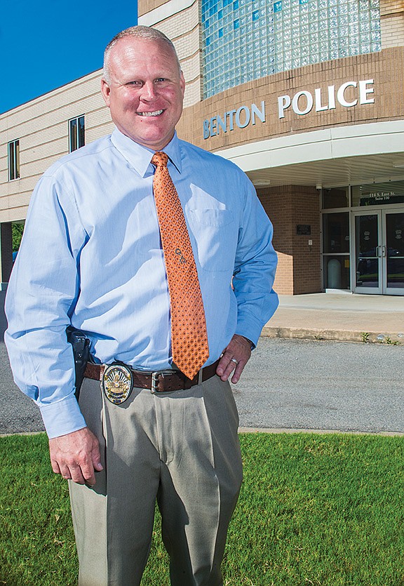 Dream fulfilled for new Benton police chief | The Arkansas Democrat ...