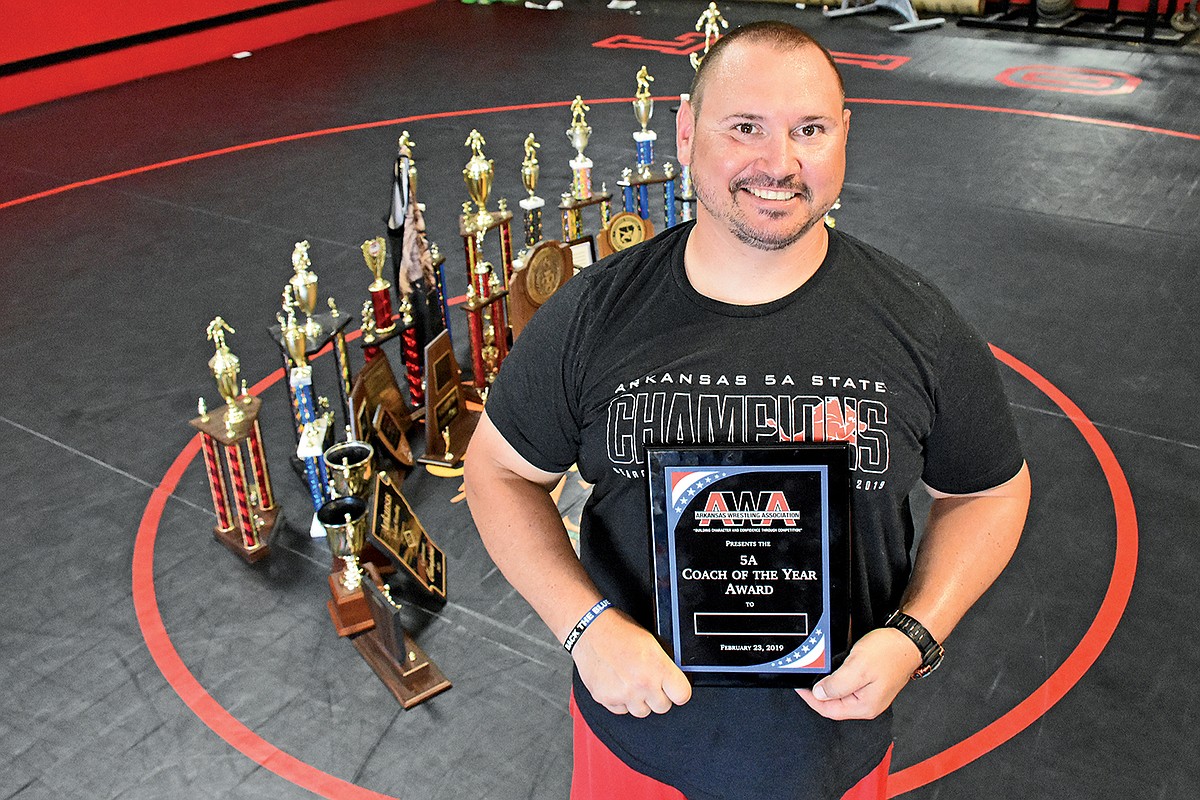 Searcy wrestling coach takes triple honors | The Arkansas Democrat ...