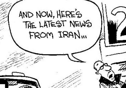 JOHN DEERING CARTOON: The latest news from Iran