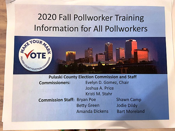 Poll worker training | The Arkansas Democrat-Gazette - Arkansas' Best ...