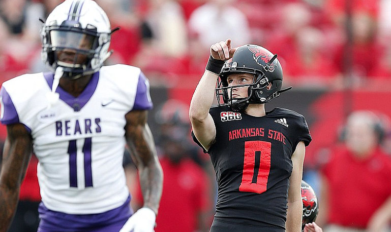ASU senior kicker leaving his mark | The Arkansas Democrat-Gazette ...