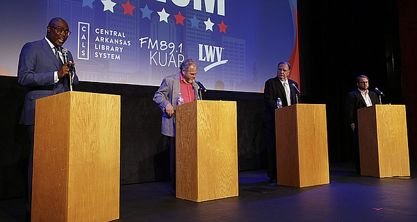 Little Rock Mayor Frank Scott Jr. and opponent Steve Landers spar over ...