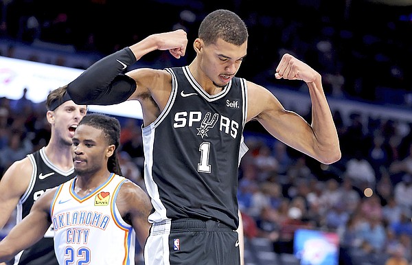 Wembanyama setting tone for NBA rookie season with Spurs | Jefferson ...