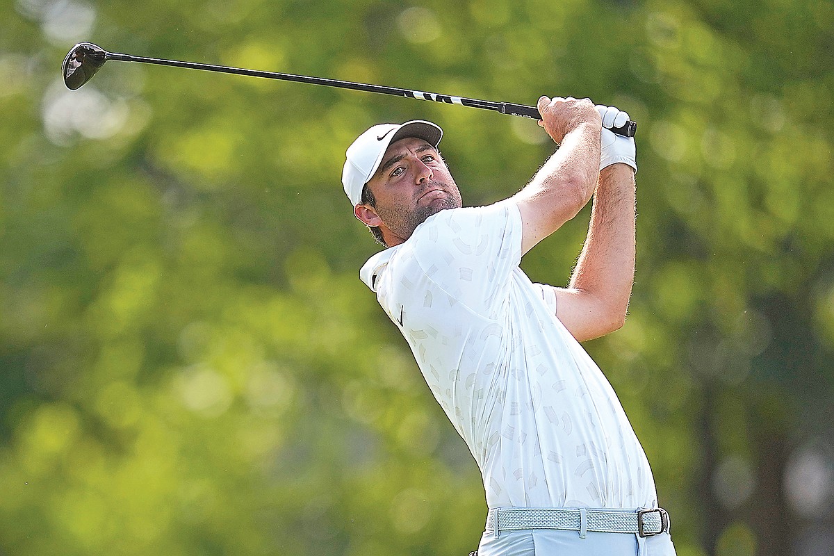 Scheffler builds four-shot lead at Memorial, even with triple-bogey ...