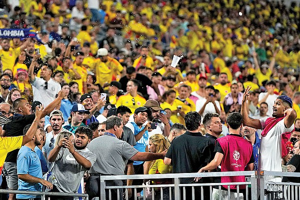 Uruguay players defend decision to enter crowd amid Copa America brawl ...
