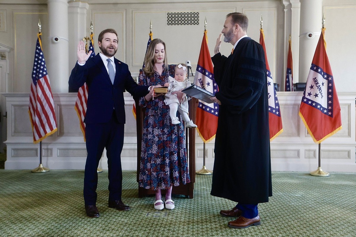Former deputy chief legal counsel for governor, Cole Jester, sworn in ...