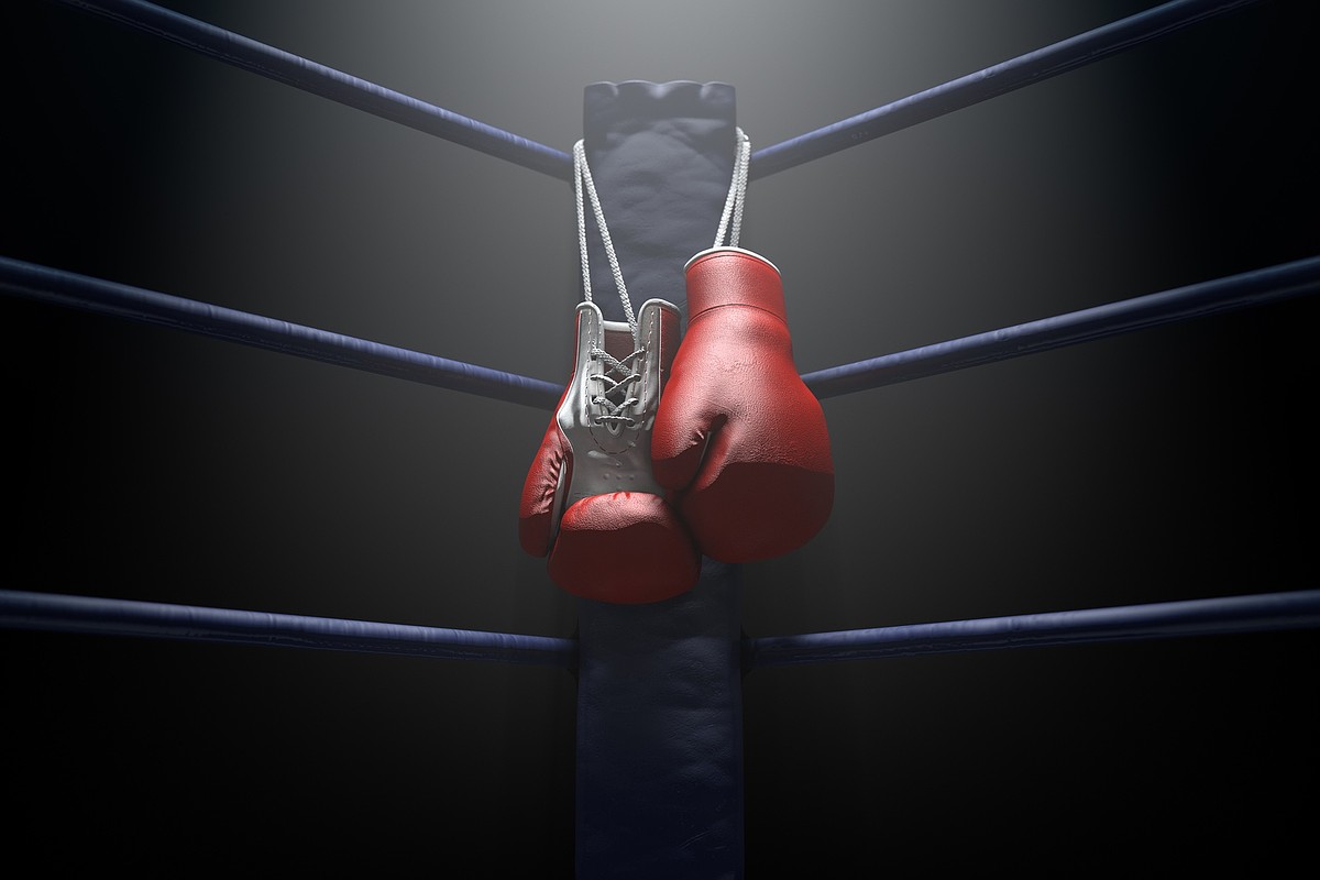 Boxer Mark Weinman, who returned to the ring after a 21-year layoff and ...