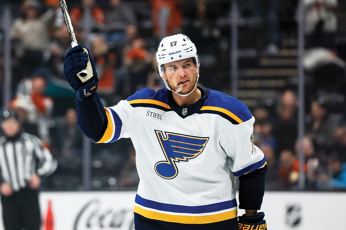 Blues’ Fowler gets two assists during warm welcome Friday from Ducks ...