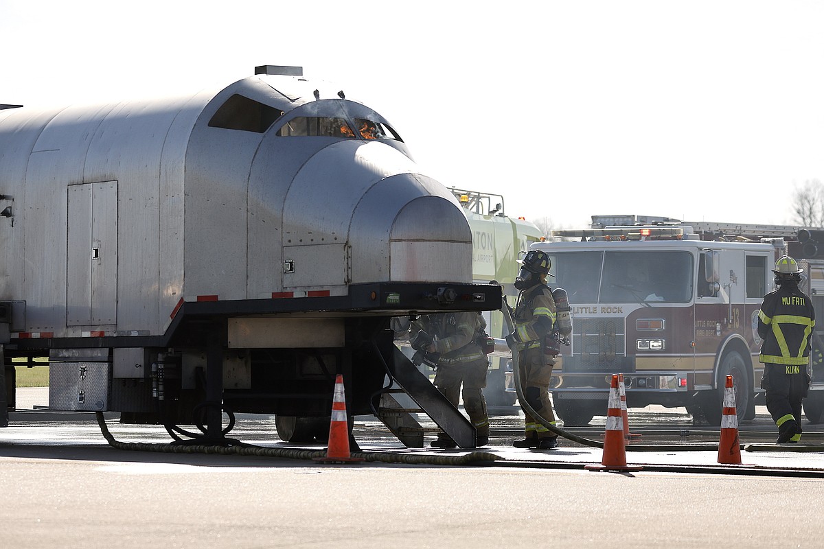 Bill and Hillary Clinton National Airport holds disaster drill ...