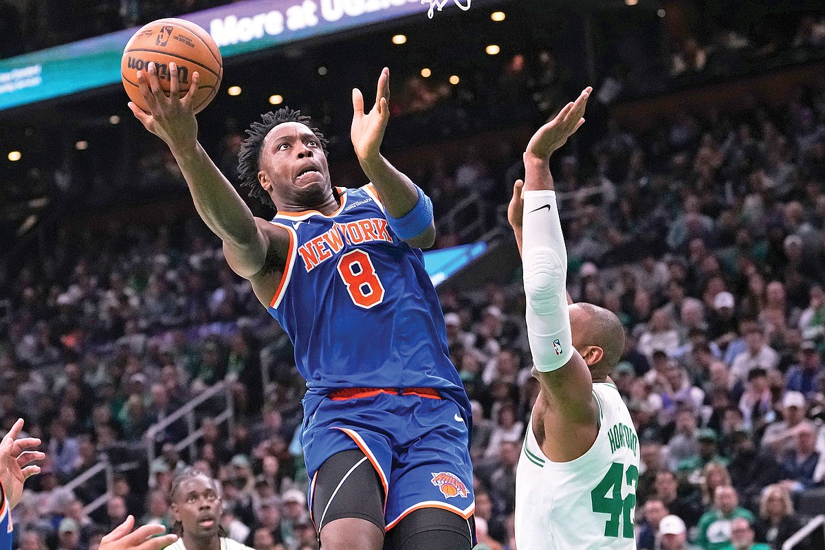 Knicks come back from 20 down, beat Celtics in OT in Game 1 | Jefferson ...