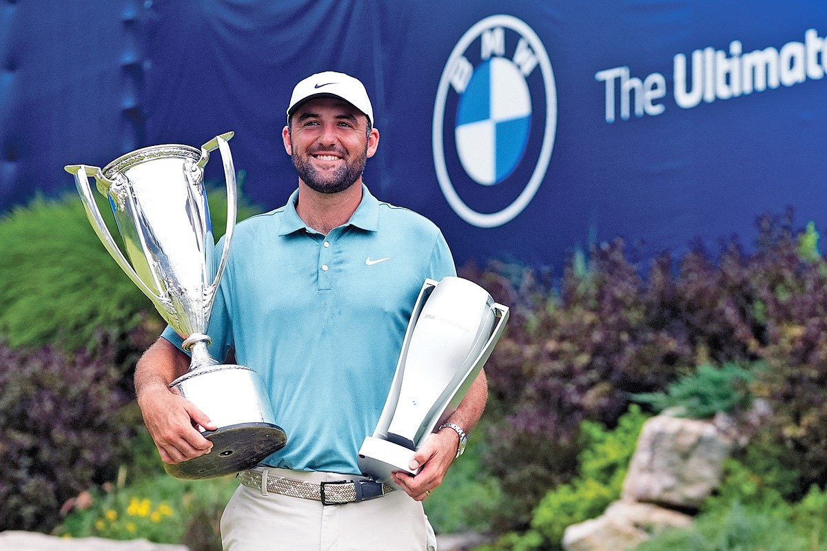 Scheffler rallies from four shots down to win BMW Championship | Fulton Sun