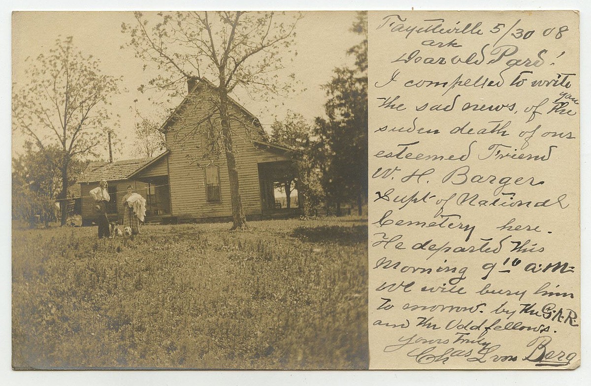Arkansas Postcard Past: Fayetteville in 1908 | Northwest Arkansas ...