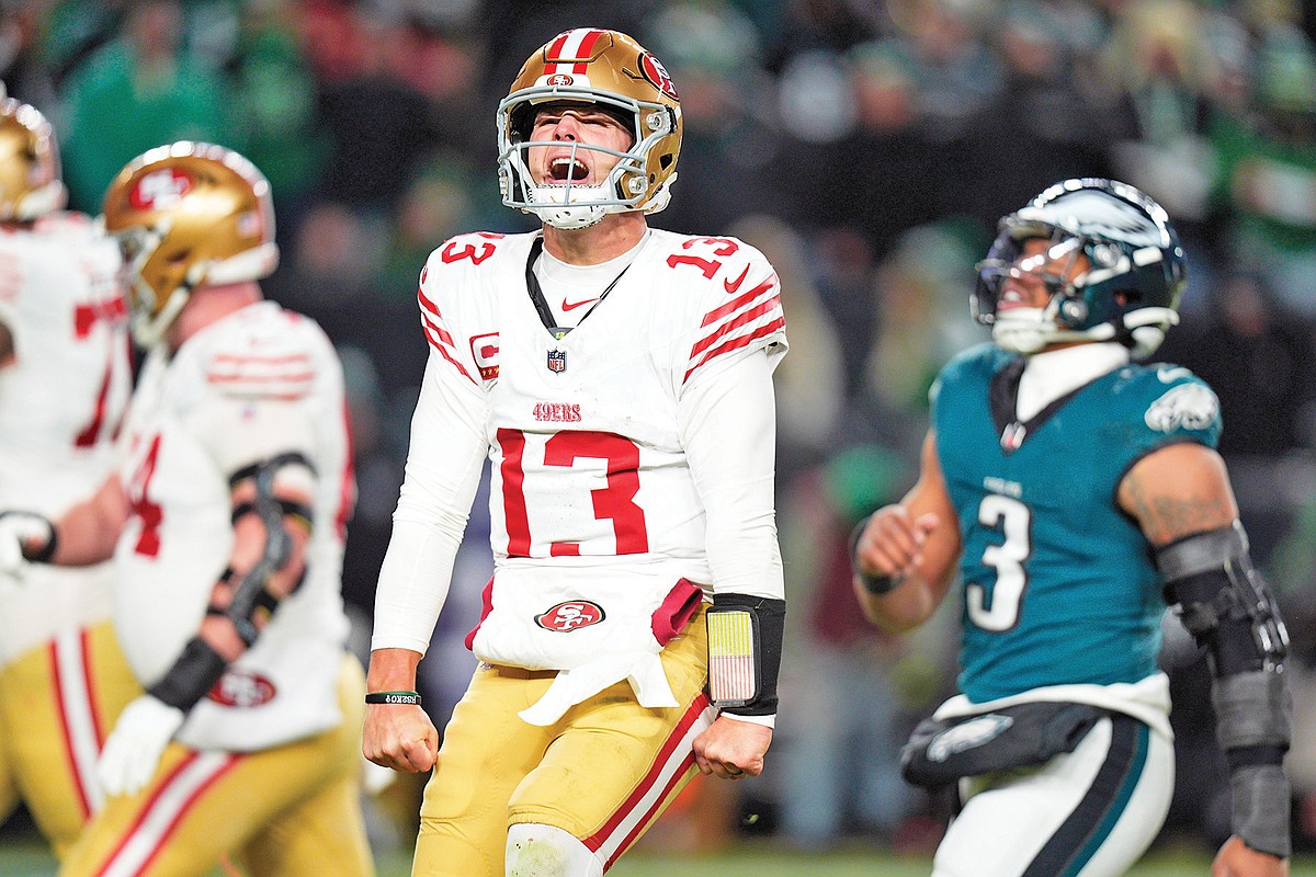 Purdy, 49ers oust defending Super Bowl champion Eagles | Fulton Sun