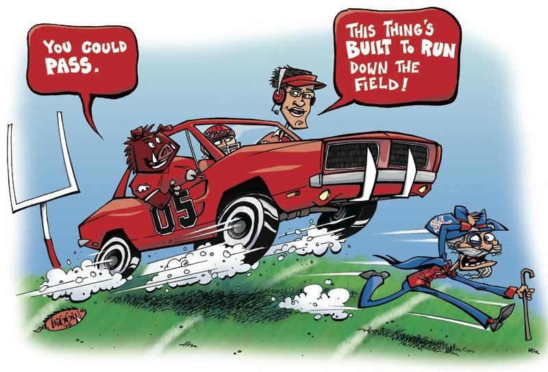 Razorback Game Day Cartoons | The Arkansas Democrat-Gazette - Arkansas ...