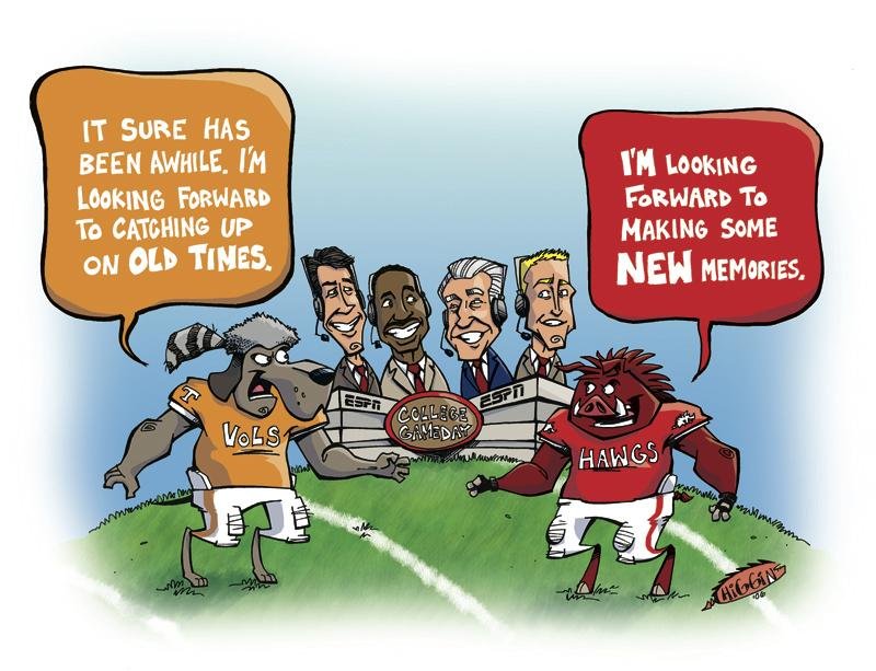 Razorback Game Day Cartoons | The Arkansas Democrat-Gazette - Arkansas ...