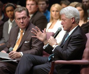 Clinton takes podium during Horne inauguration ceremonies | The ...