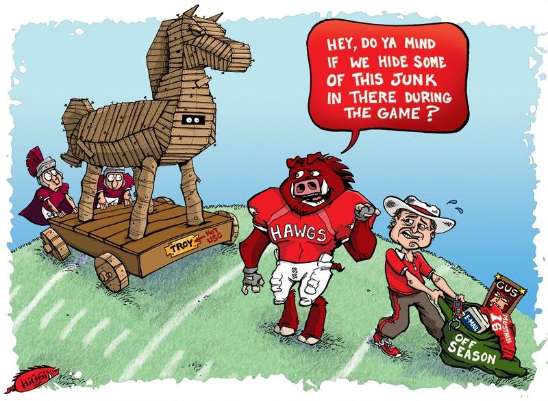 Razorback Cartoons 2007-2008