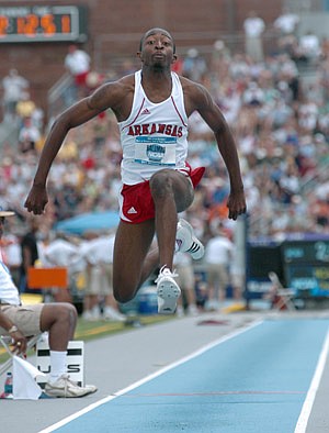 NCAA Outdoor Track and Field: Balumbu hops, skips and jumps to the end ...