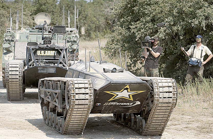 Robots front, center at GI rodeo | Northwest Arkansas Democrat-Gazette