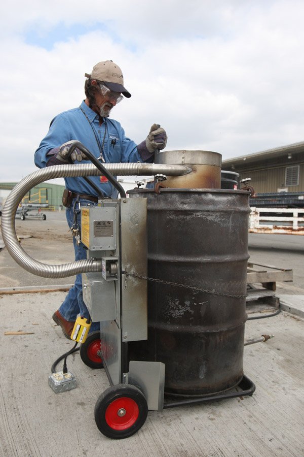 Foreign-trash burner debuts at LR airport | The Arkansas Democrat ...