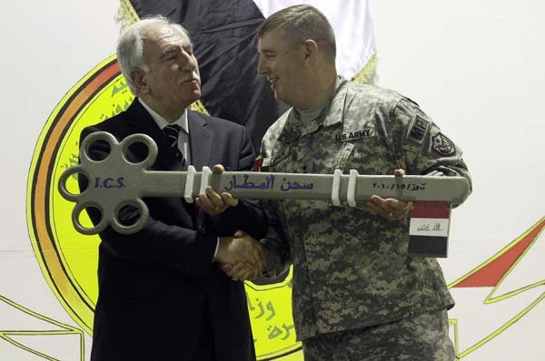 Iraq receives last U.S.-run prison