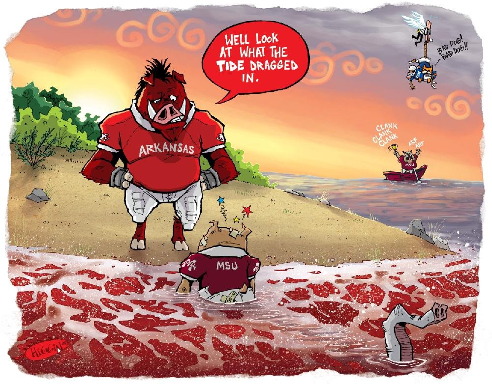 Razorback Game Day Cartoons 2010 | The Arkansas Democrat-Gazette ...