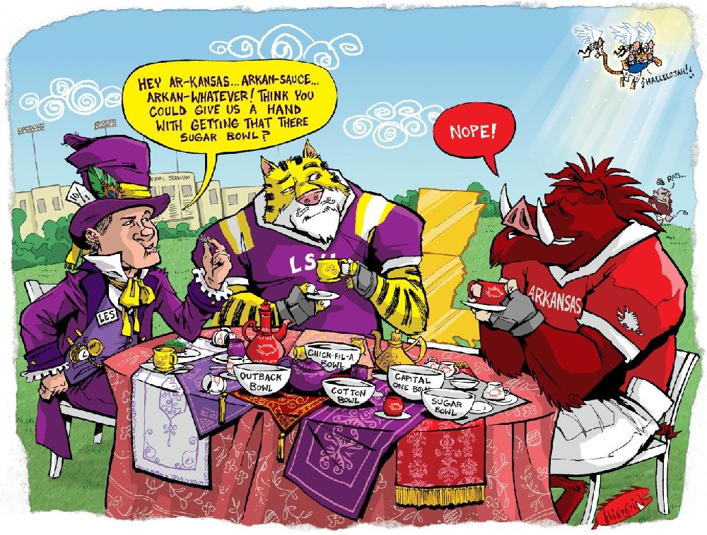 Razorback Game Day Cartoons 2010 | The Arkansas Democrat-Gazette ...