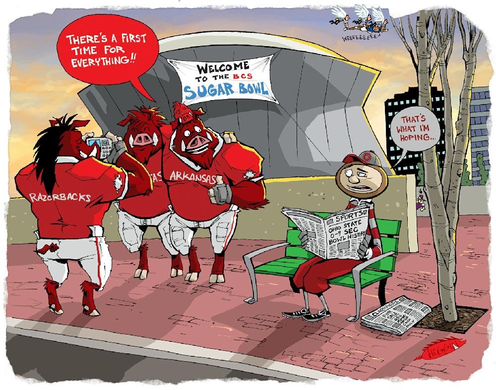 Razorback Game Day Cartoons 2010 | The Arkansas Democrat-Gazette ...