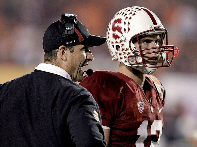 Stanford QB Luck staying | The Arkansas Democrat-Gazette - Arkansas ...