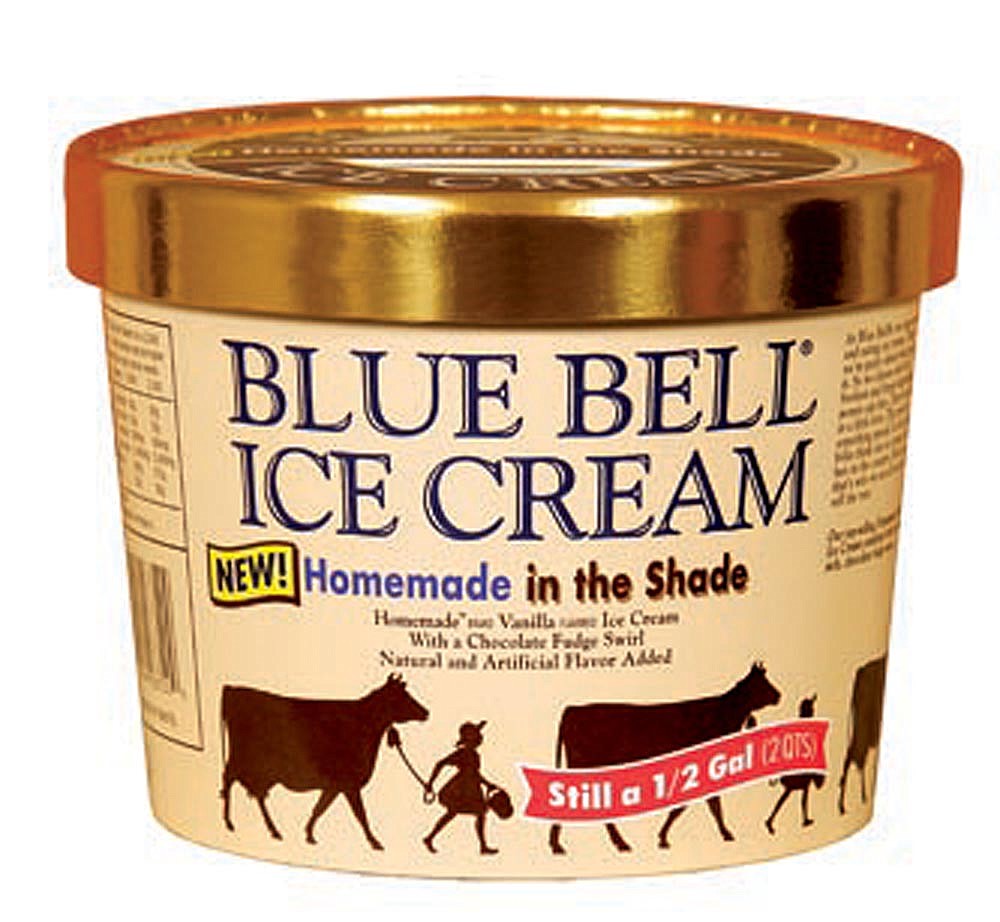 SUPERMARKET SLEUTH: Blue Bell Shade adds fudge swirl to vanilla ...