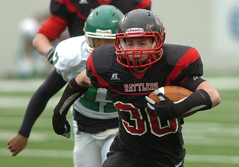 Tackle by Dority, Dority, Dority