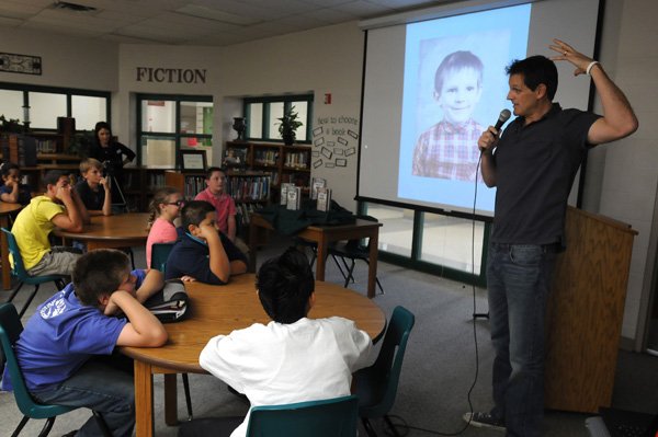 Author Visits Middle School | Northwest Arkansas Democrat-Gazette