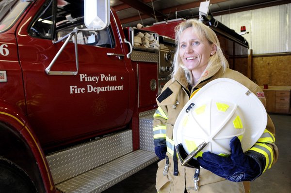 NATIVE OF WAR EAGLE: Woman Fire Chief Unique | Northwest Arkansas ...