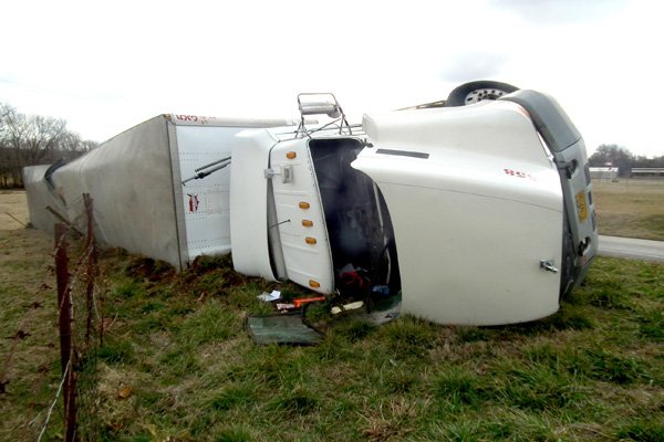 Wind blamed for accident