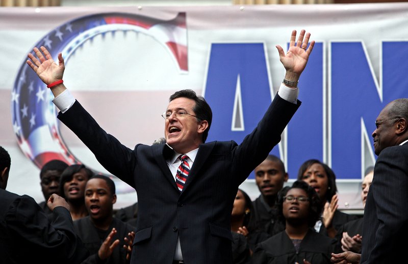 Colbert's Super PAC raises more than $1M