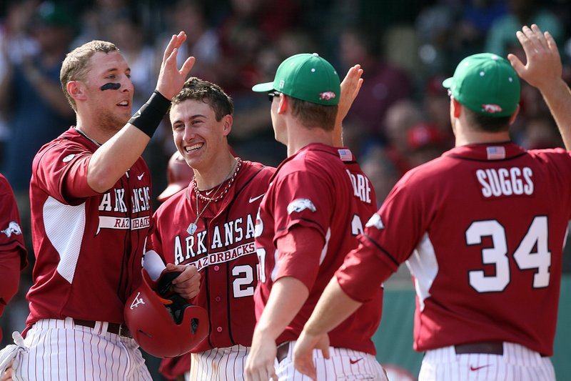 Big third inning lifts Razorbacks past Alabama | The Arkansas Democrat ...